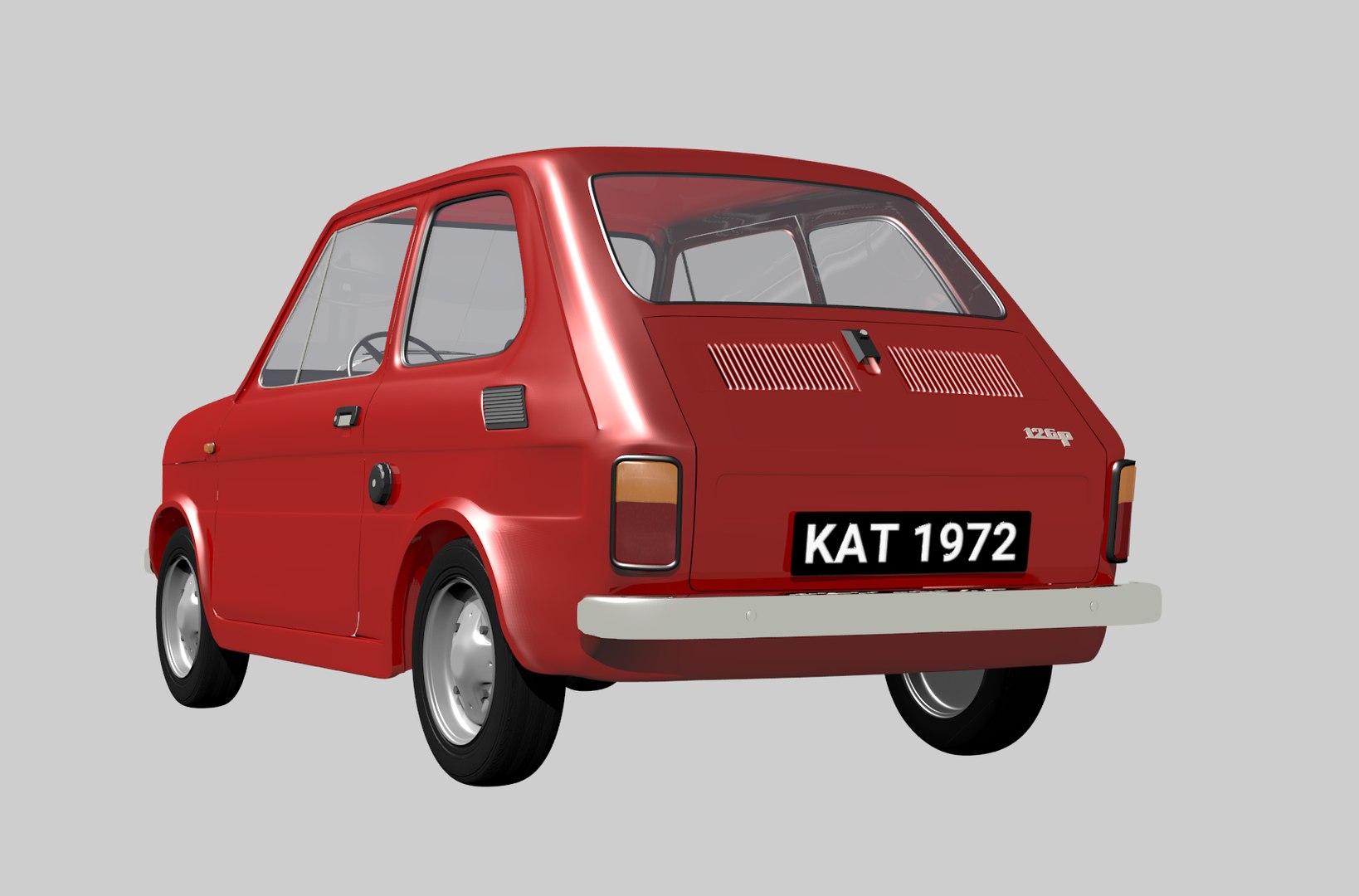 3D Polski Fiat 126p Model - TurboSquid 2178967