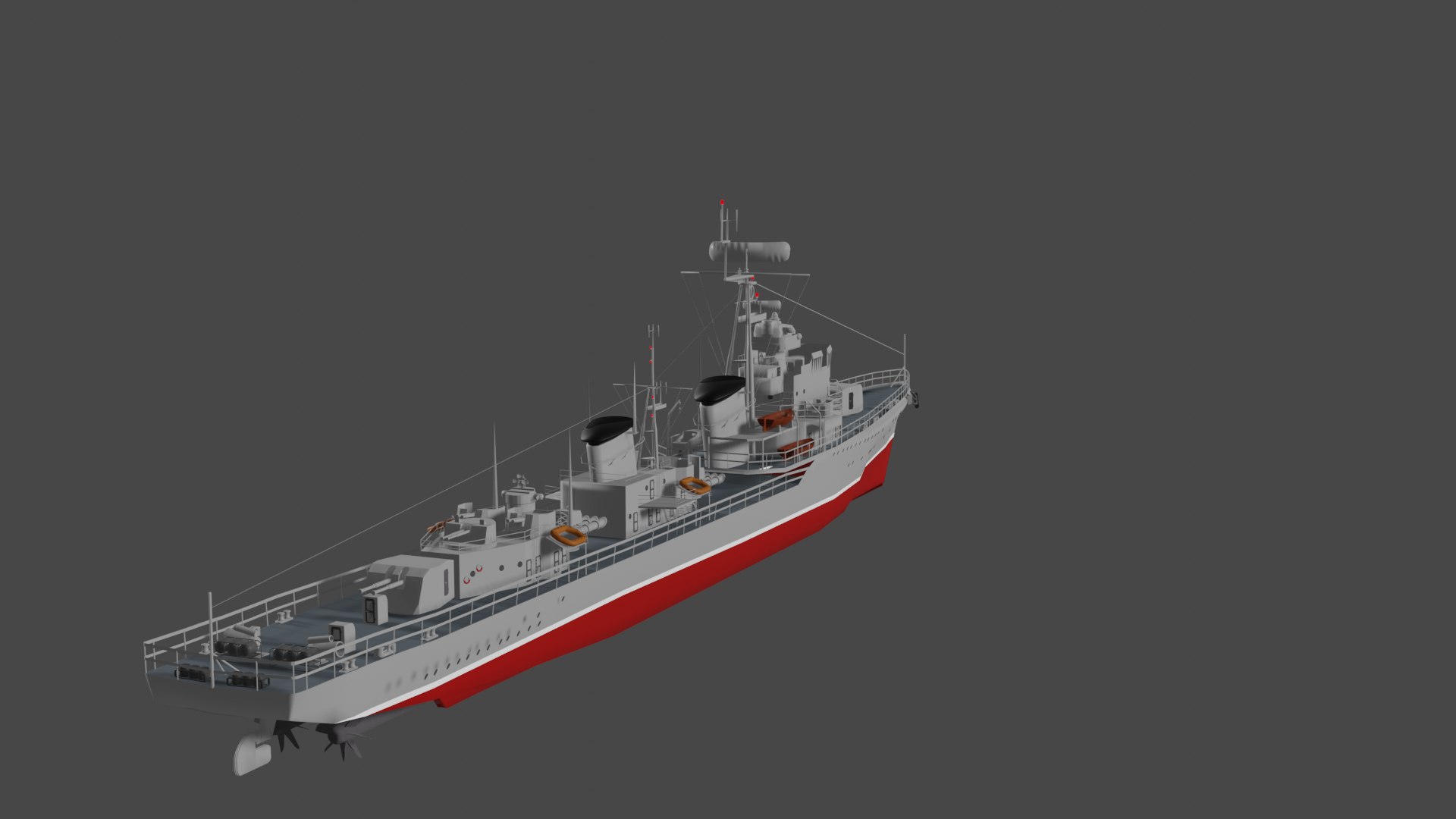 Destroyer 3D - TurboSquid 1583013