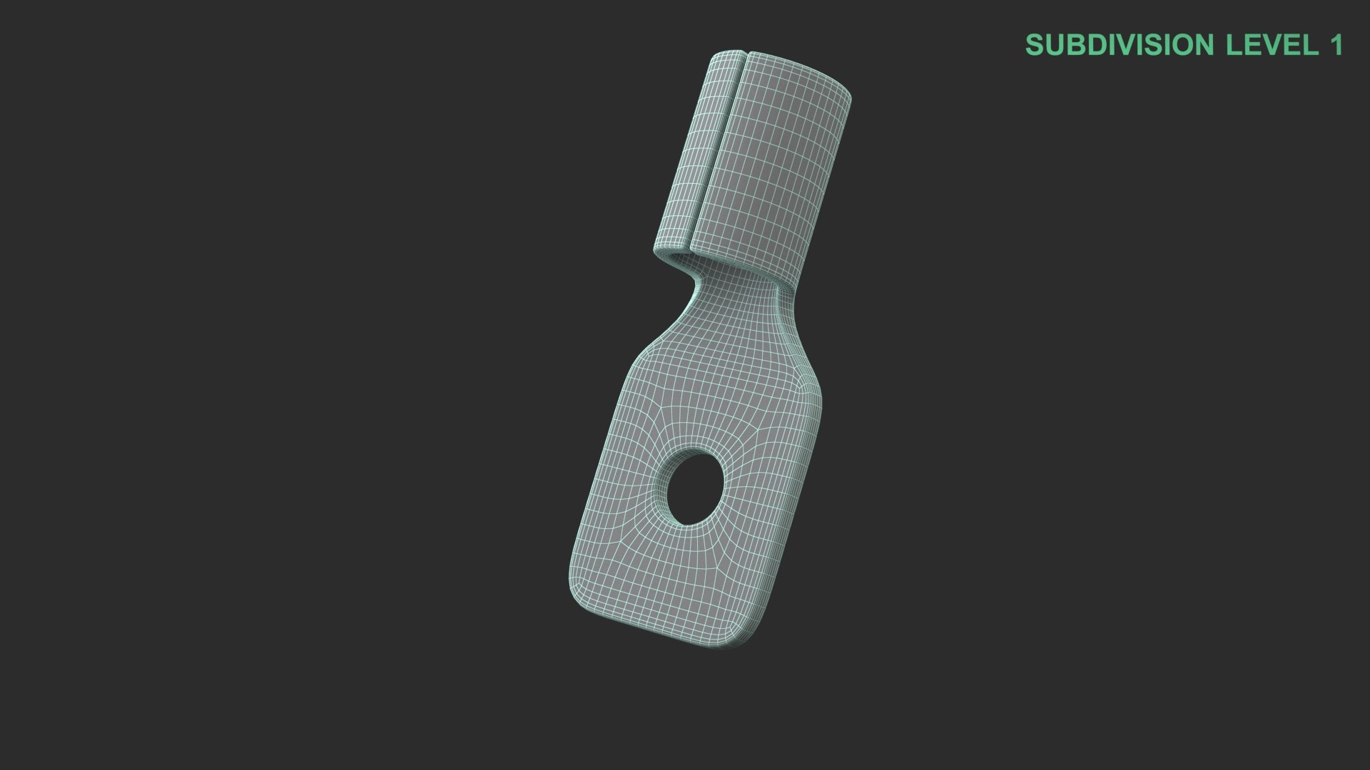Spade Male Terminal Connector 3D Model - TurboSquid 2403964