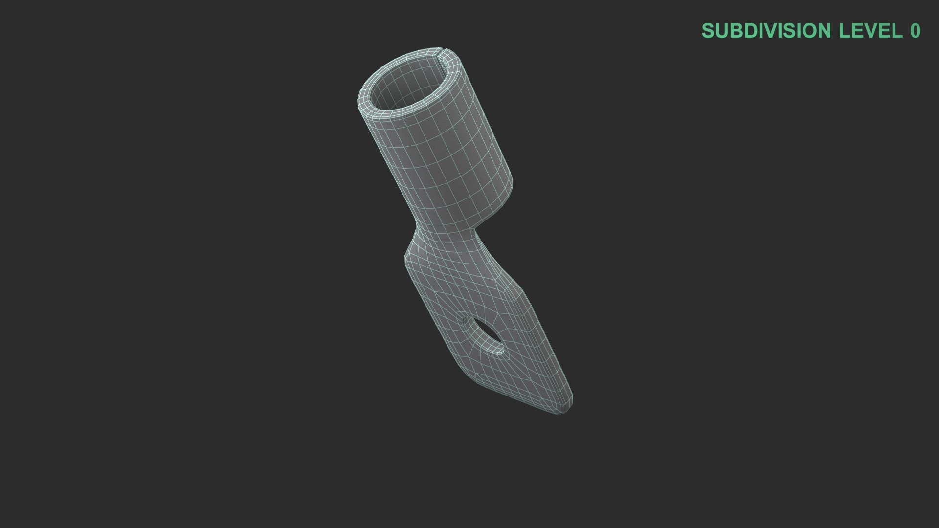 Spade Male Terminal Connector 3D Model - TurboSquid 2403964