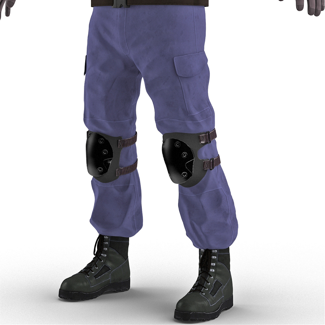 3d swat uniform