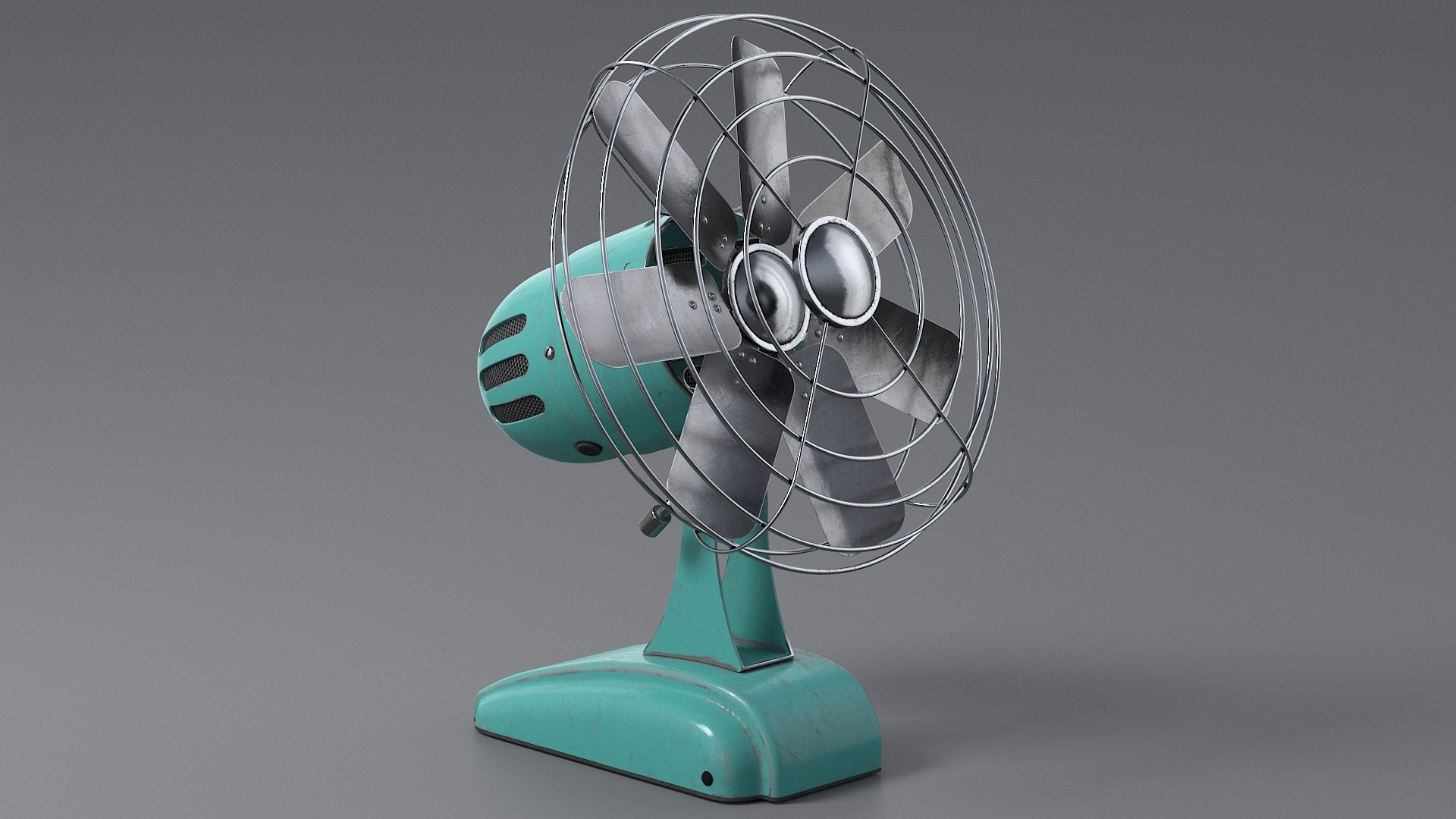 retro fan 3d max