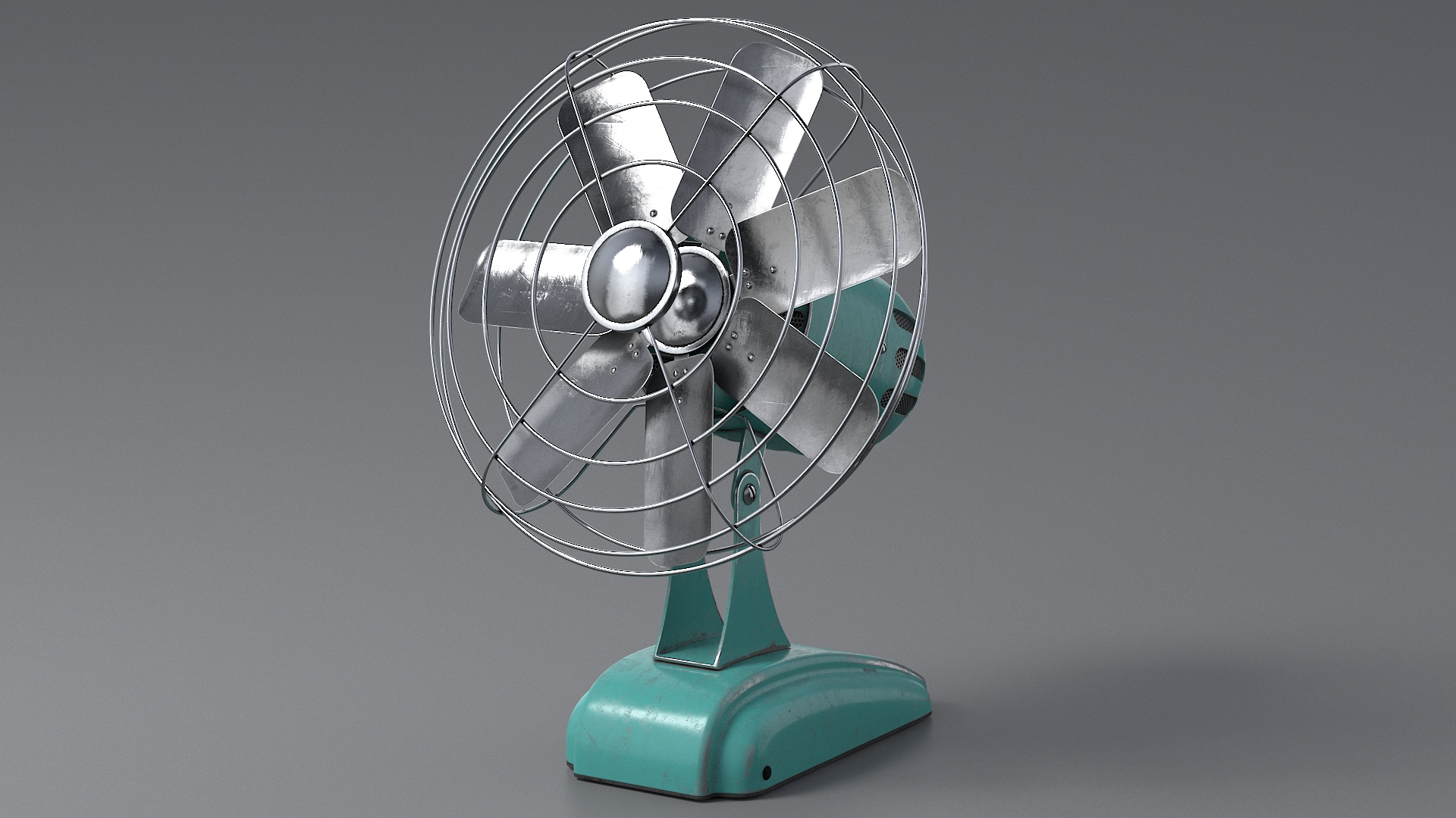 retro fan 3d max