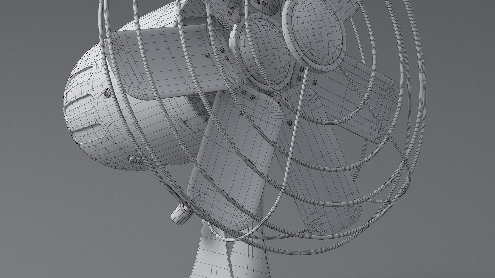 Retro Fan 3d Max