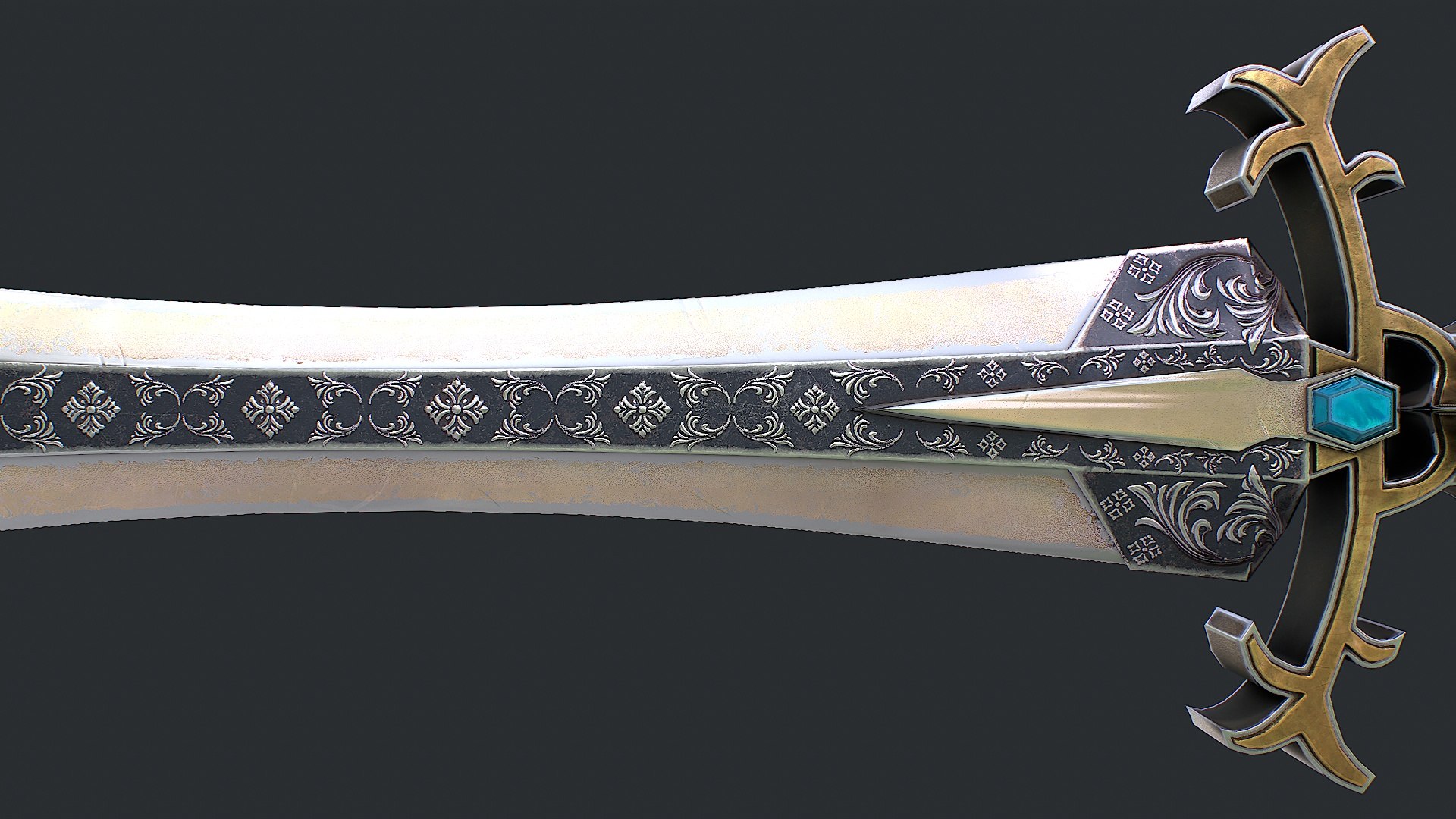 Fantasy sword 29 3D model - TurboSquid 2117643