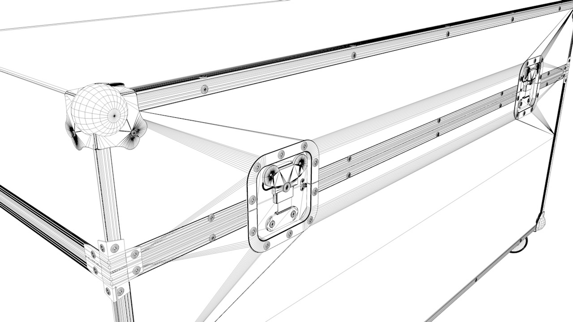 3d Flight Case Model
