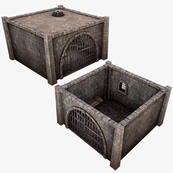 Medieval Prison Cell model - TurboSquid 2007499