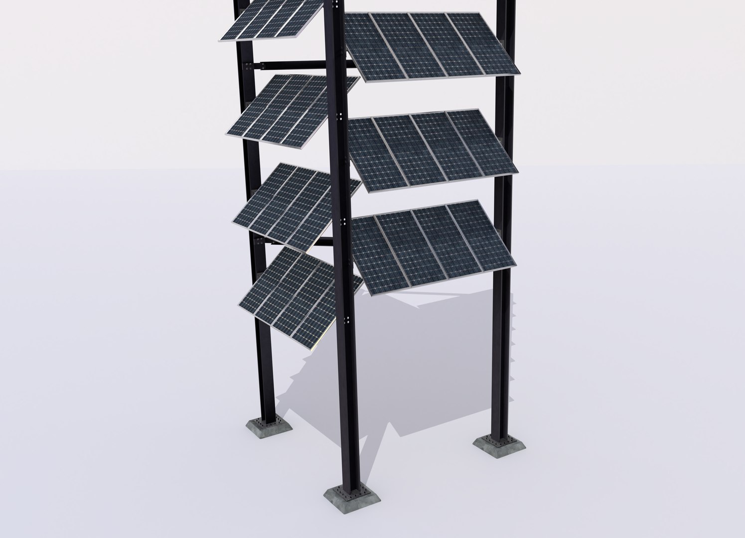Solar Tower V1 Obj 3D Model - TurboSquid 1733557