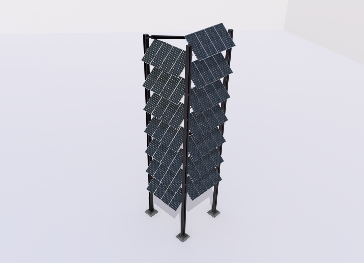 Solar Tower V1 Obj 3D Model - TurboSquid 1733557