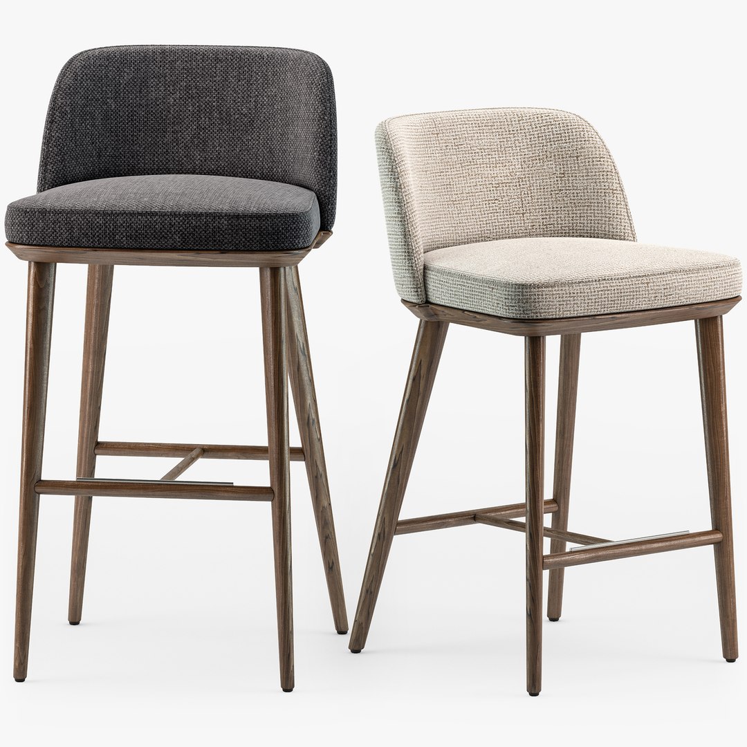 3D Calligaris Foyer Stool Set 02 Model - TurboSquid 1965713