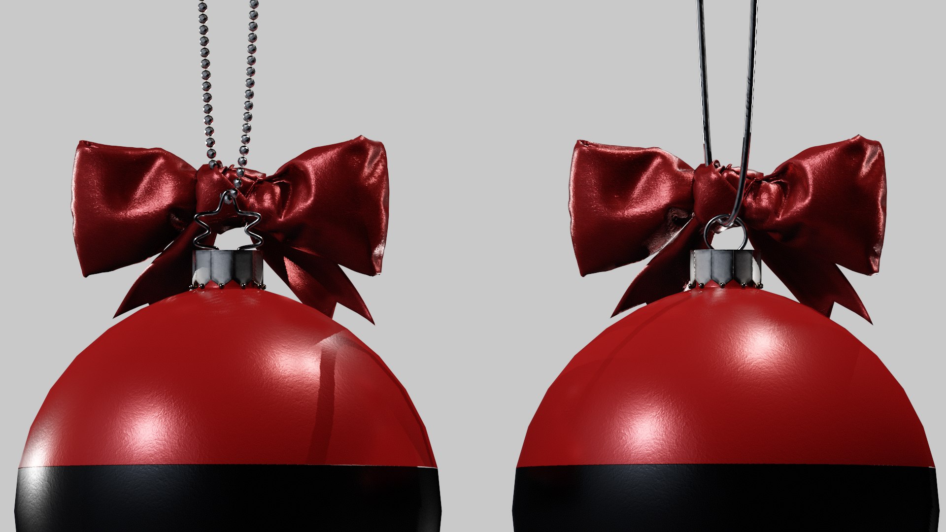 3D Model Christmas Ornaments Style 12 - TurboSquid 2319045