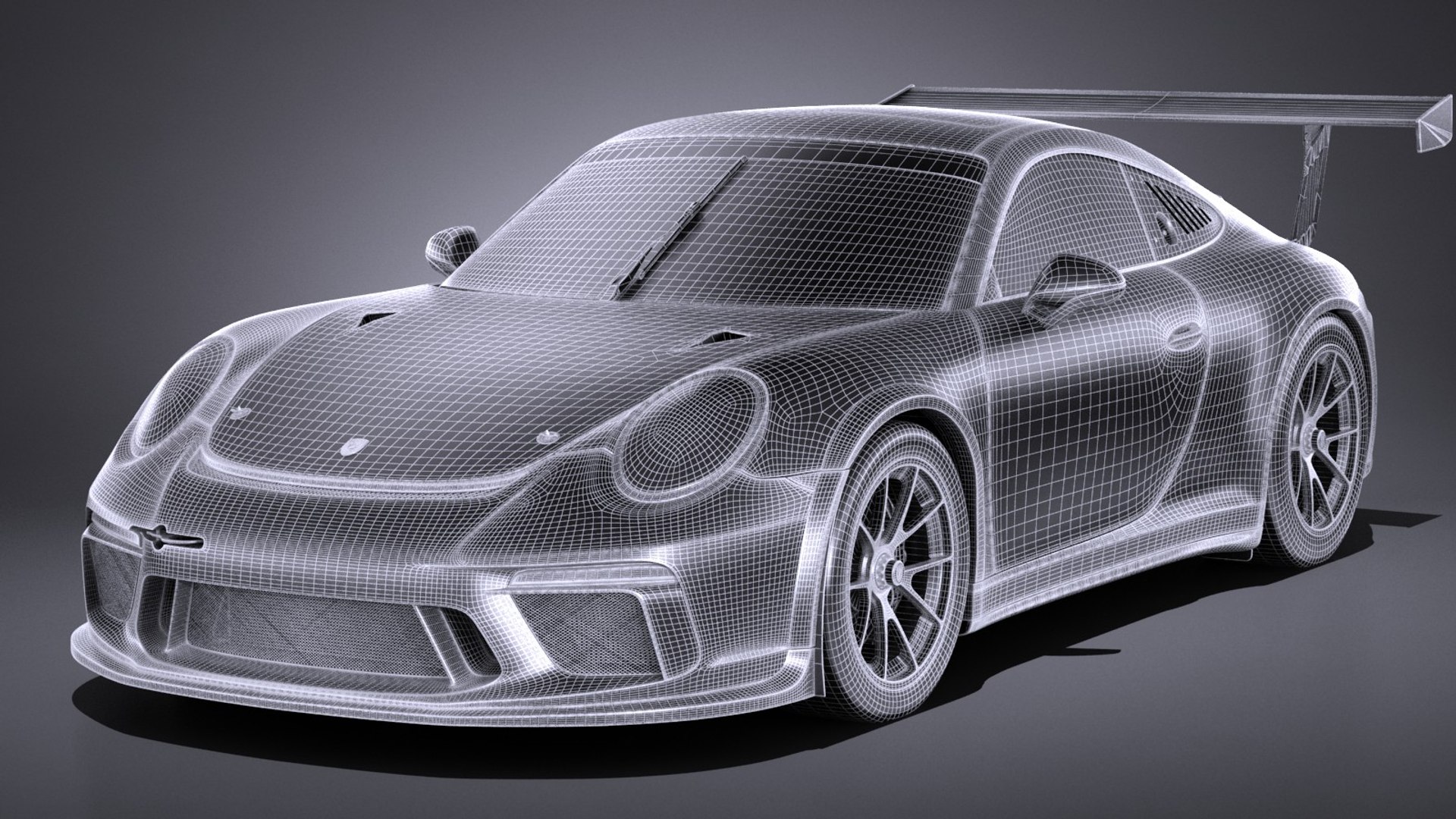 3D Porsche 911 Gt3 Model - TurboSquid 1154853