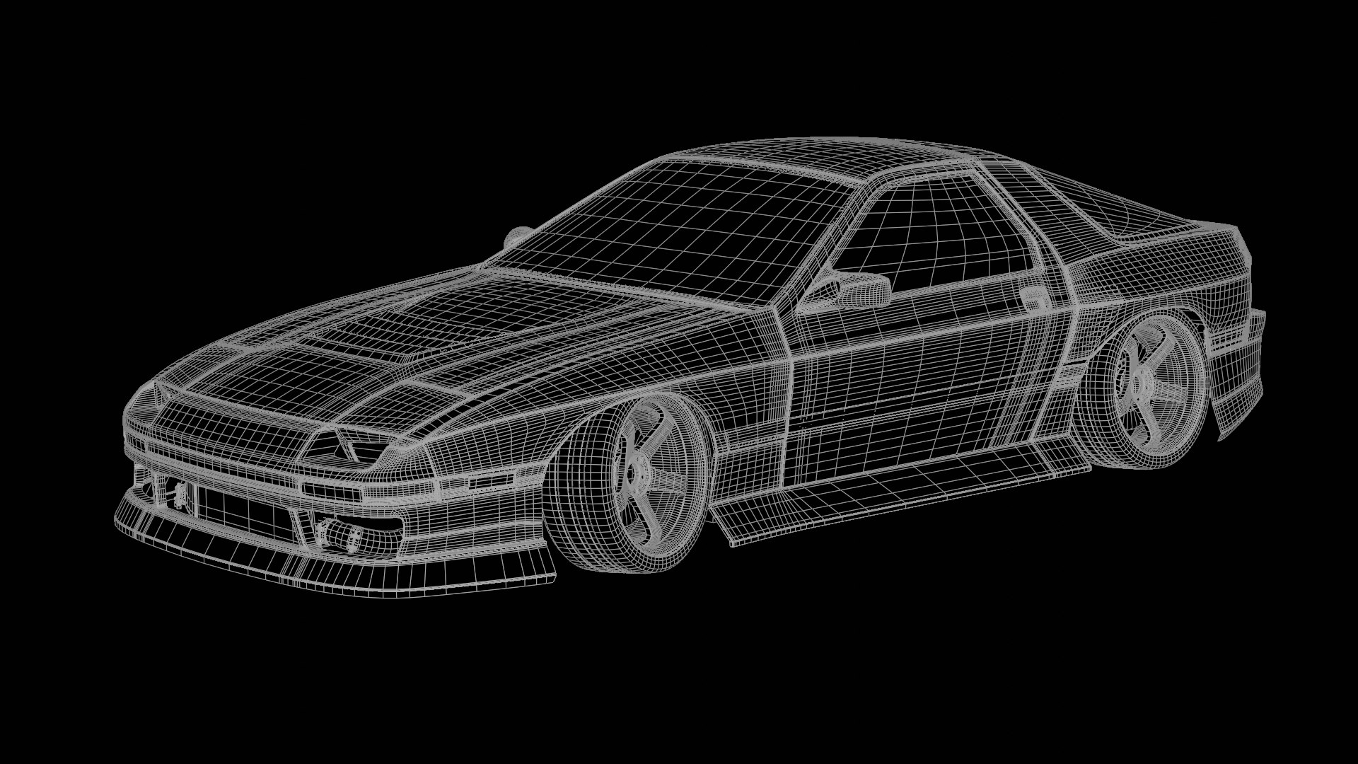 Mazda RX-7 FC Widebody 3D Model - TurboSquid 2010585