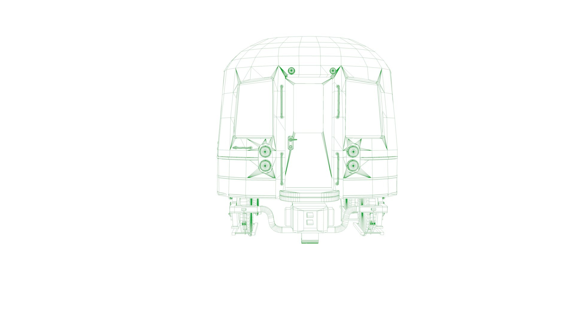 SUBWAY CAR - TUNNEL - STATION Model - TurboSquid 2081266