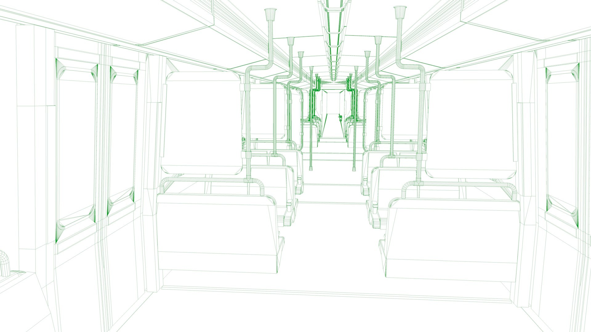 SUBWAY CAR - TUNNEL - STATION Model - TurboSquid 2081266