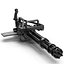 3d Minigun Modeled Realistic Model