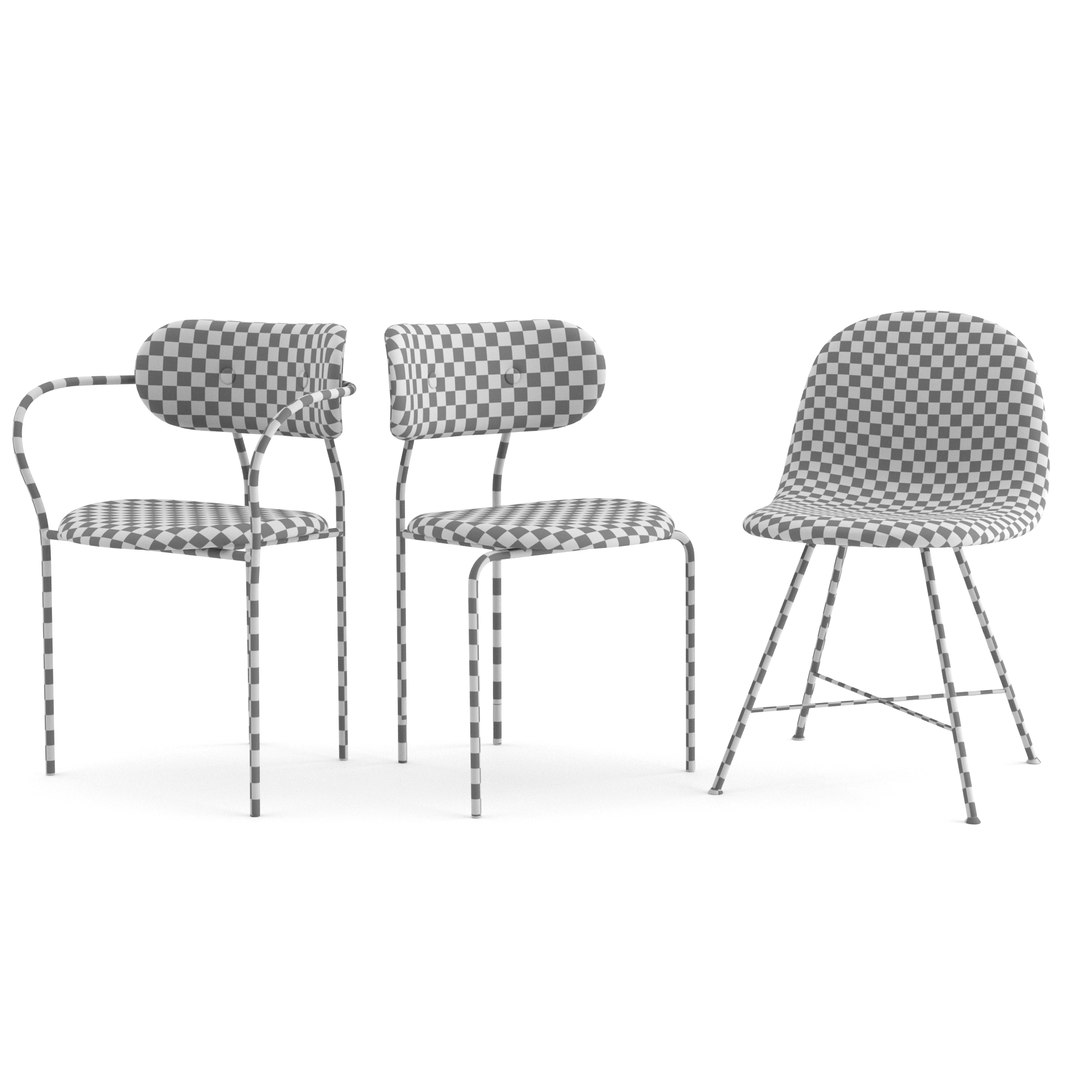 Gubi Chair 3D - TurboSquid 1419907