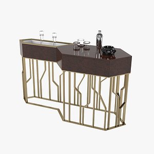 provasi console table 3d model