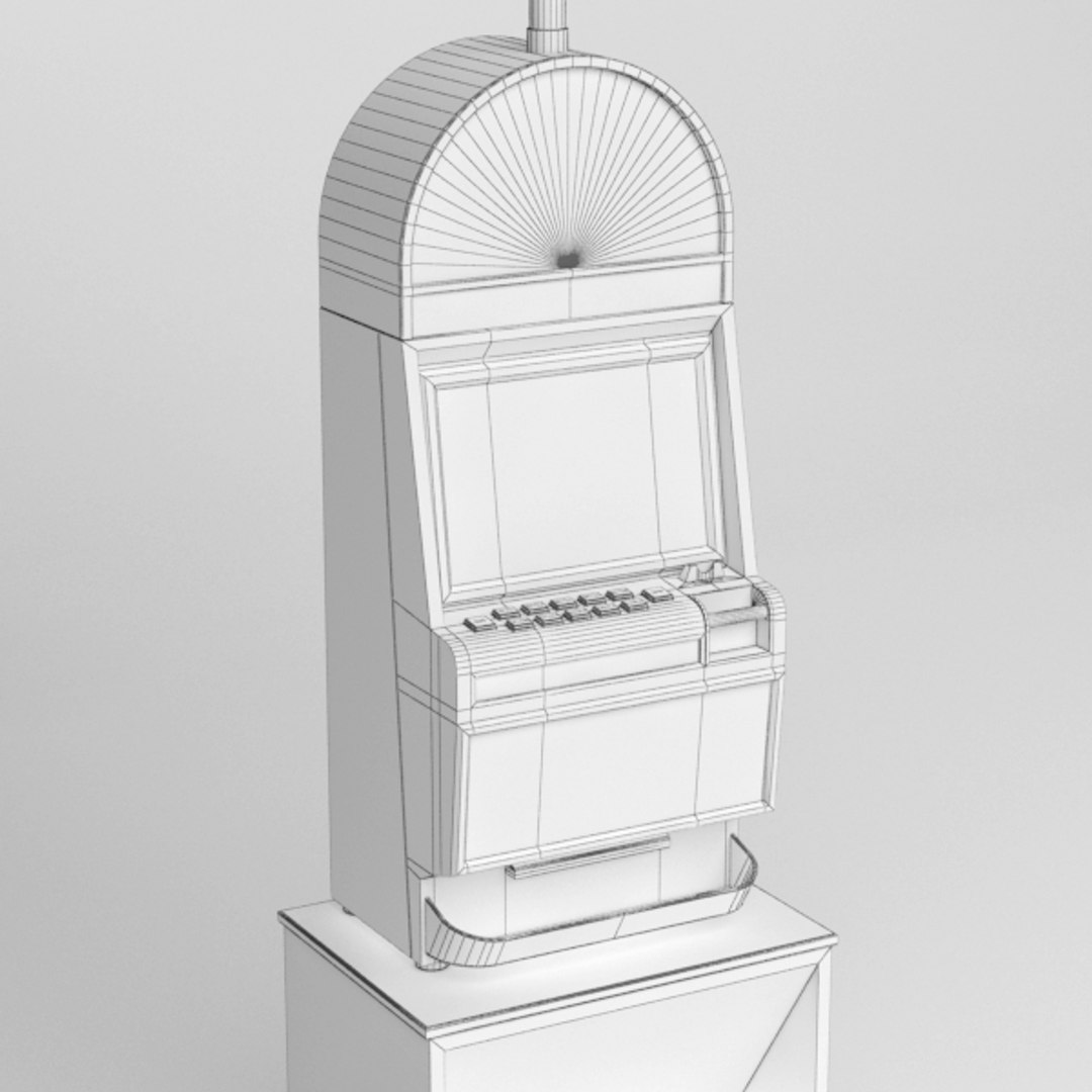 3d Model Slot Machine