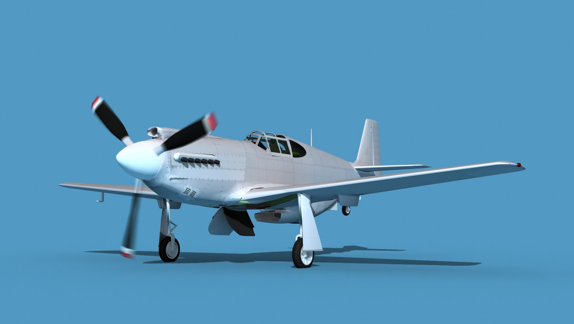 North American A-36A Apache V00 Model - TurboSquid 1922283
