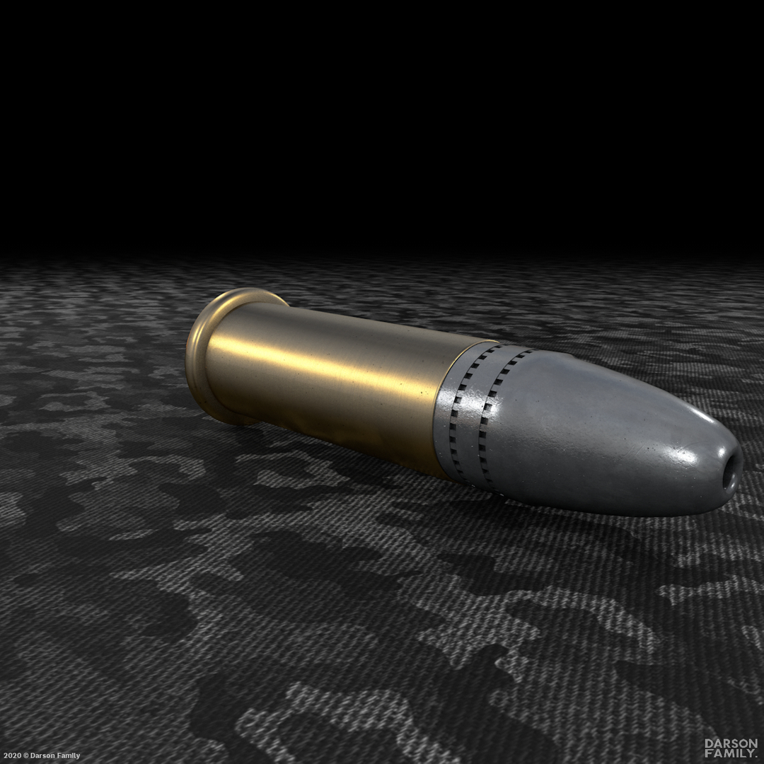 22 Long Rifle 3D Model - TurboSquid 1564010