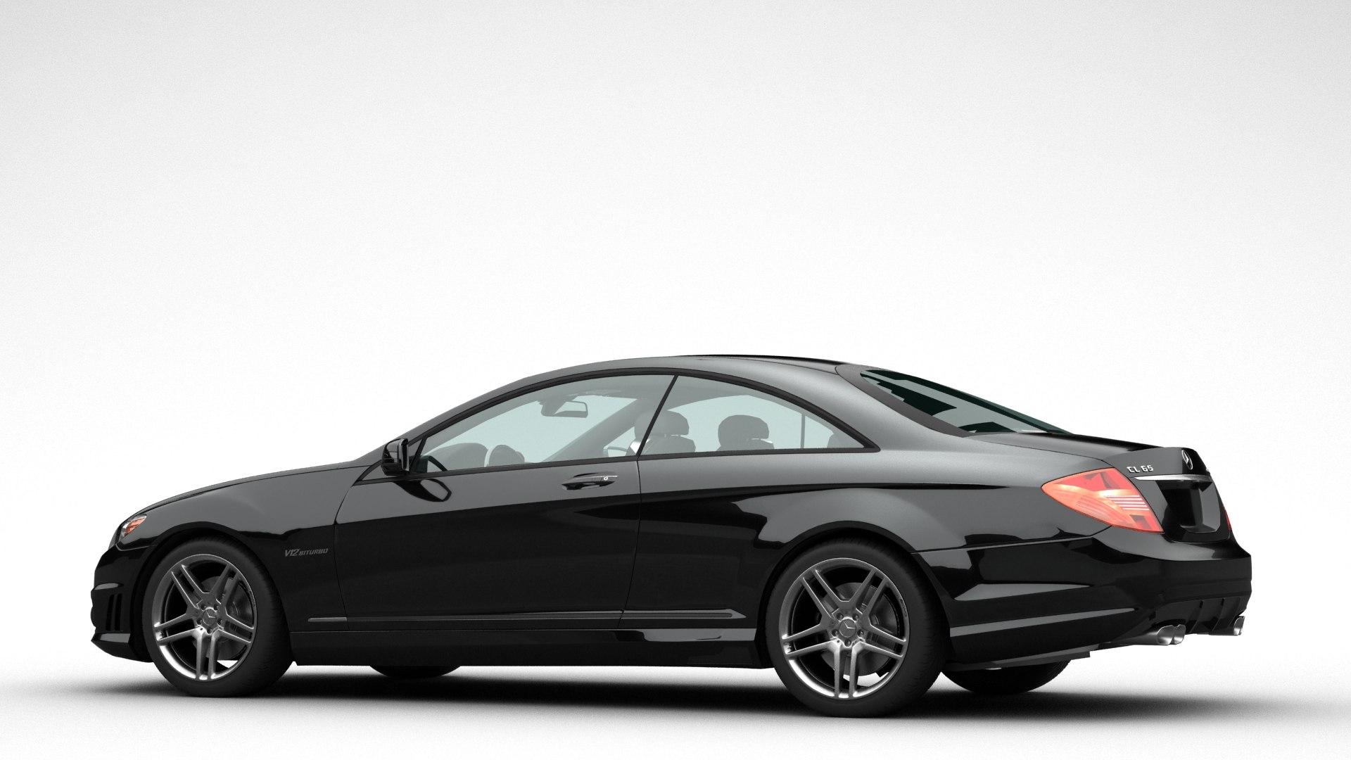 Mercedes Benz CL65 Coupe 3D Model - TurboSquid 2010145
