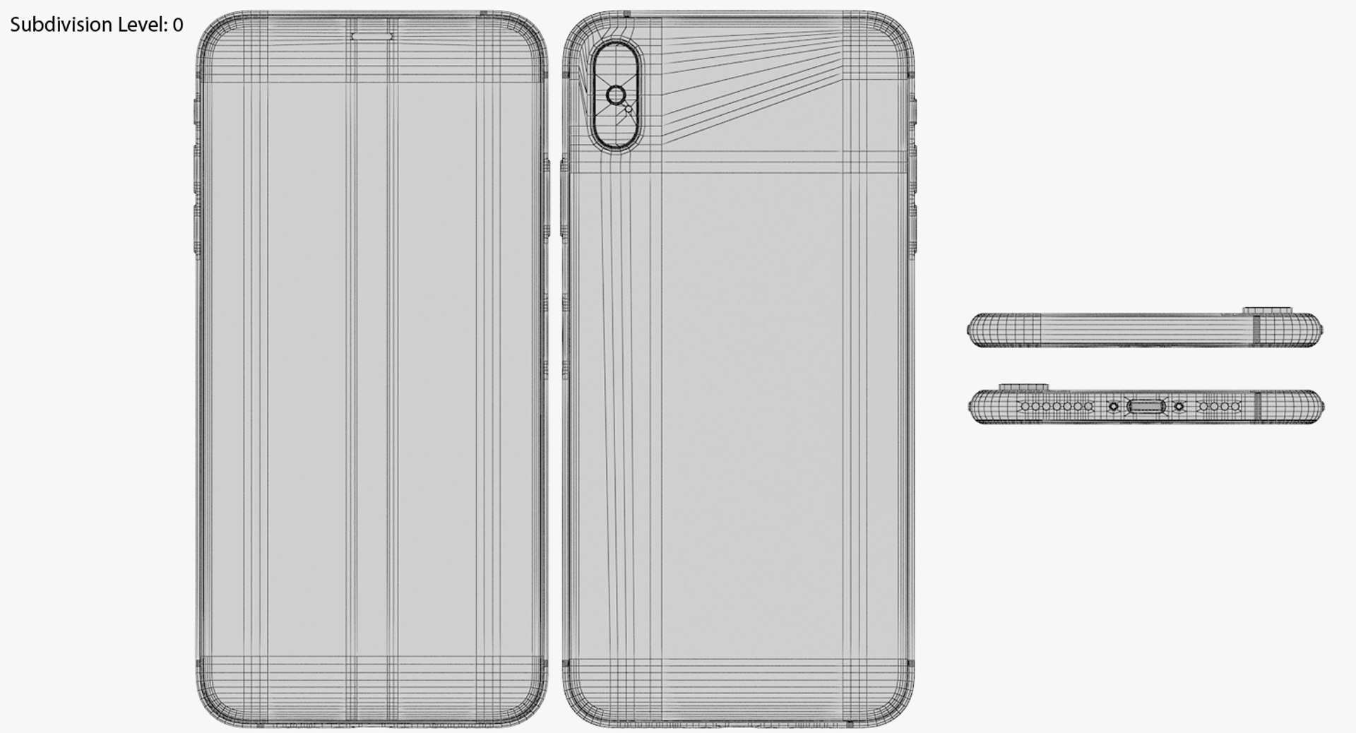 3D realistic apple iphone xs model - TurboSquid 1327398