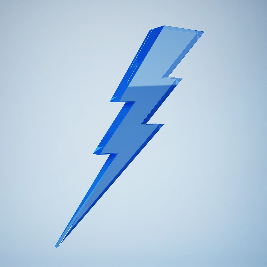 3d Model Lightning