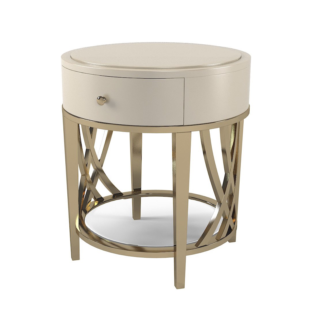 3D Caracole Adela End Table - TurboSquid 1583177