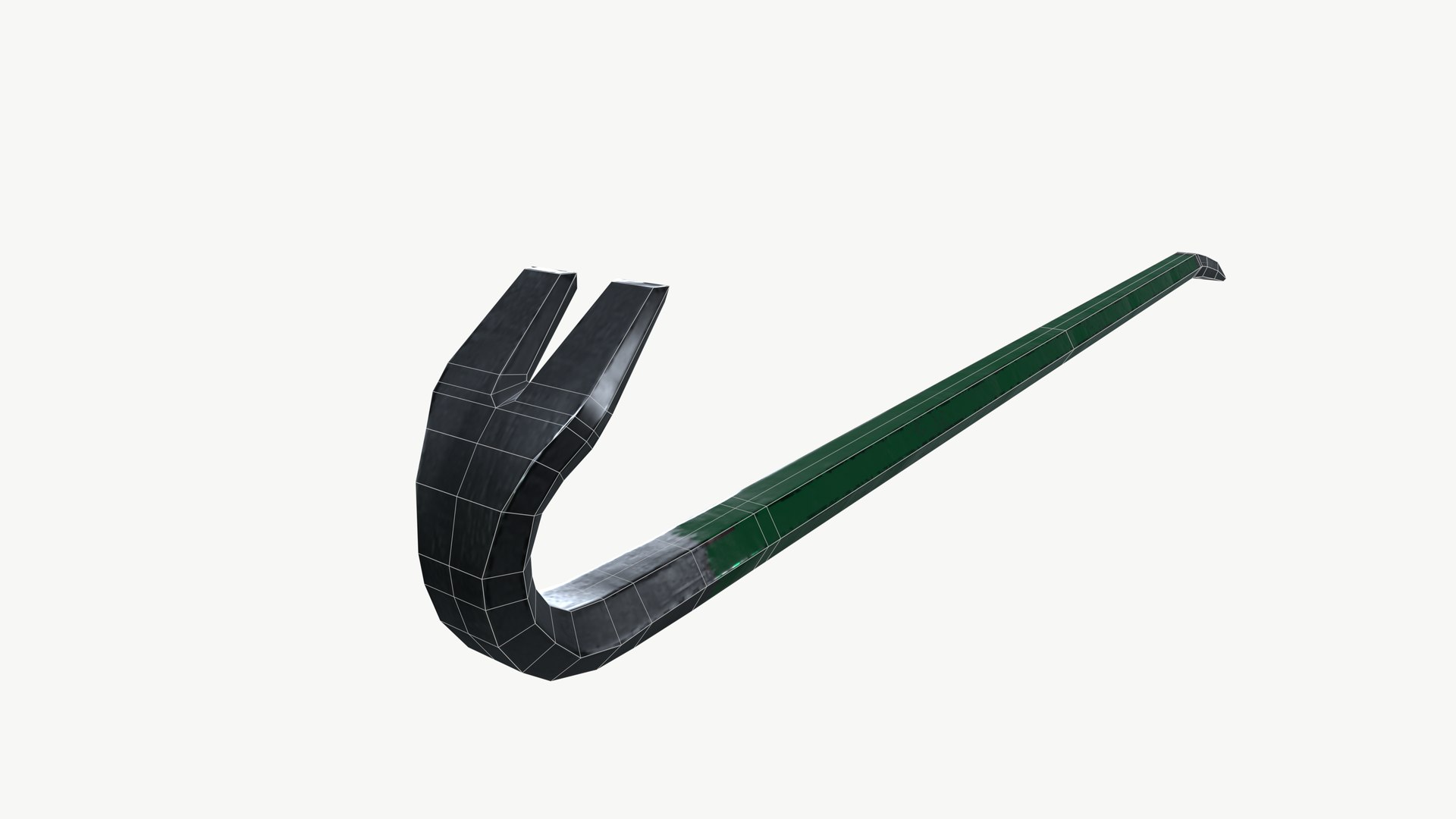 Industrial Crowbar 3D - TurboSquid 2298289