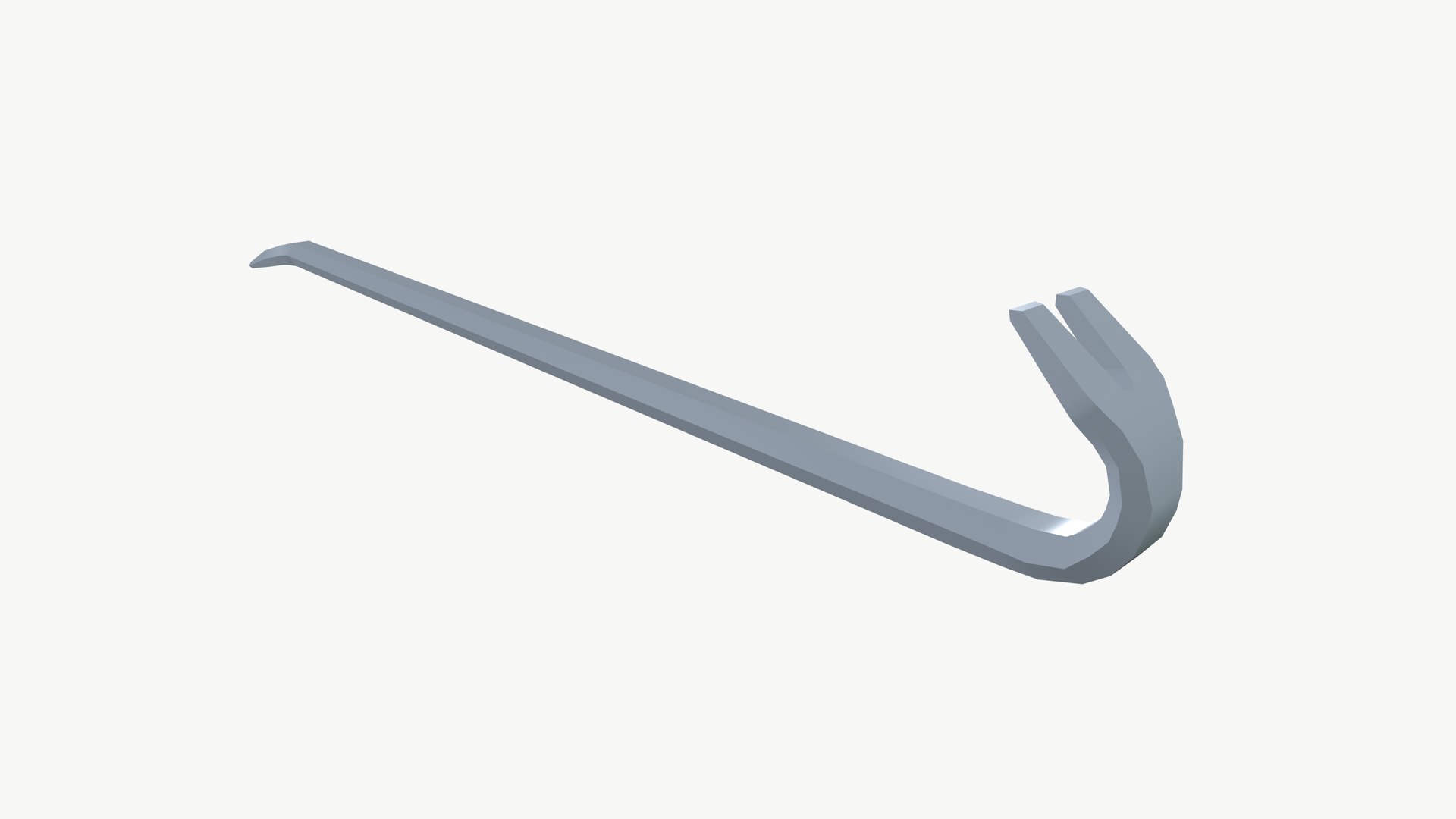 Industrial Crowbar 3D - TurboSquid 2298289