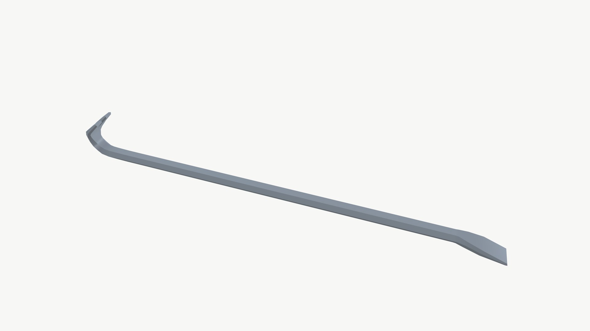Industrial Crowbar 3D - TurboSquid 2298289