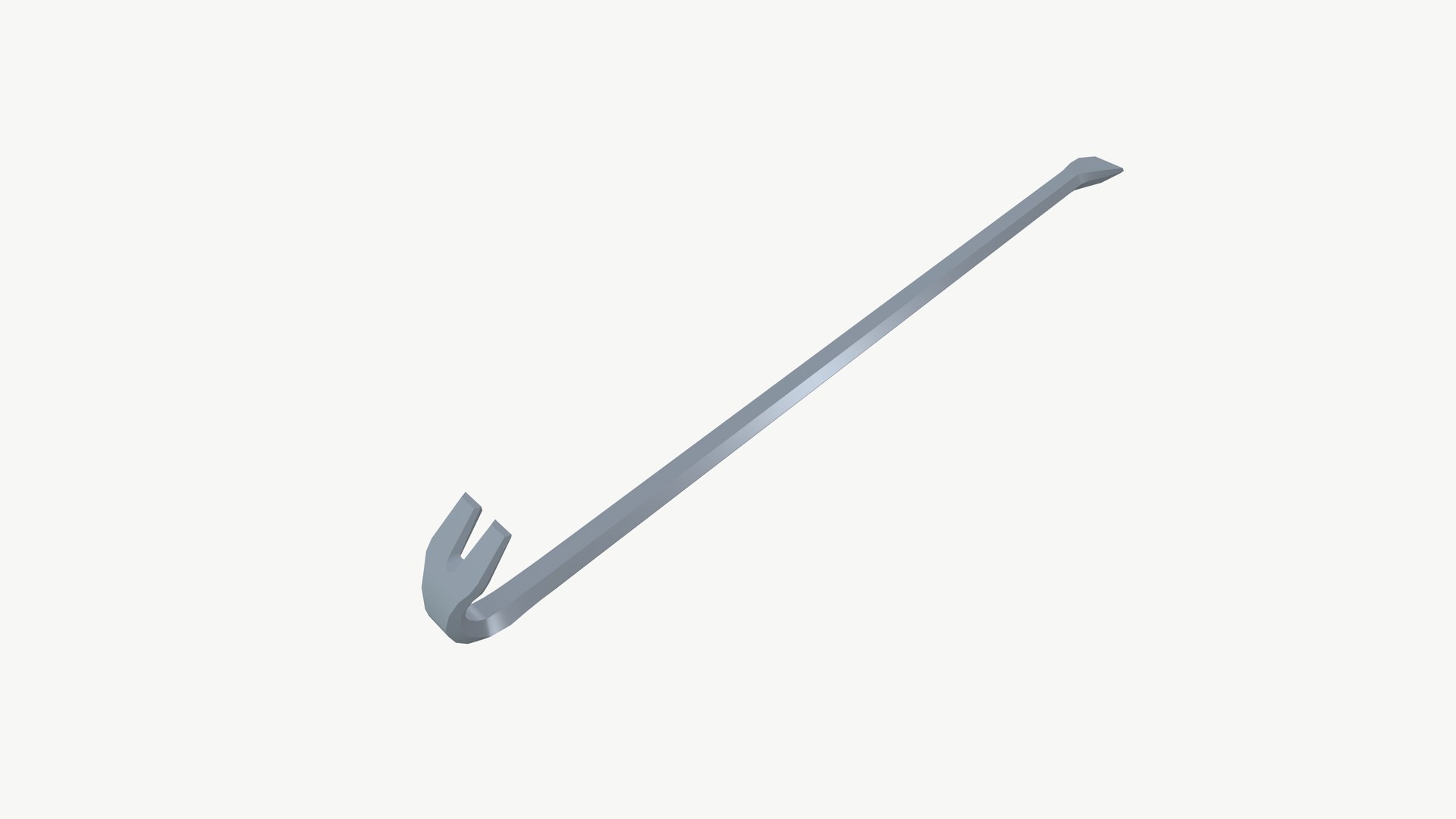 Industrial Crowbar 3D - TurboSquid 2298289