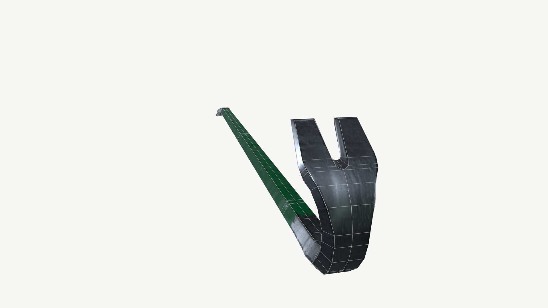 Industrial Crowbar 3D - TurboSquid 2298289