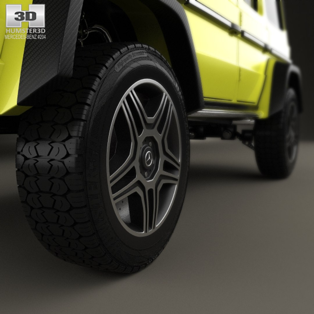 Mercedes-benz G-class G 3D Model - TurboSquid 1165485