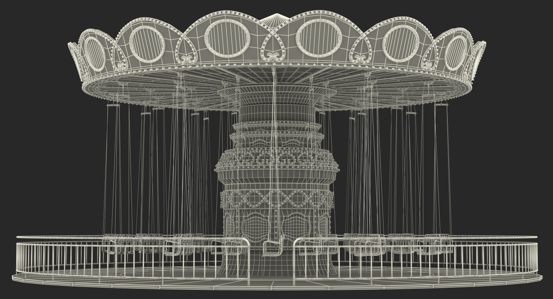 3D Model Swing Ride - TurboSquid 1441066