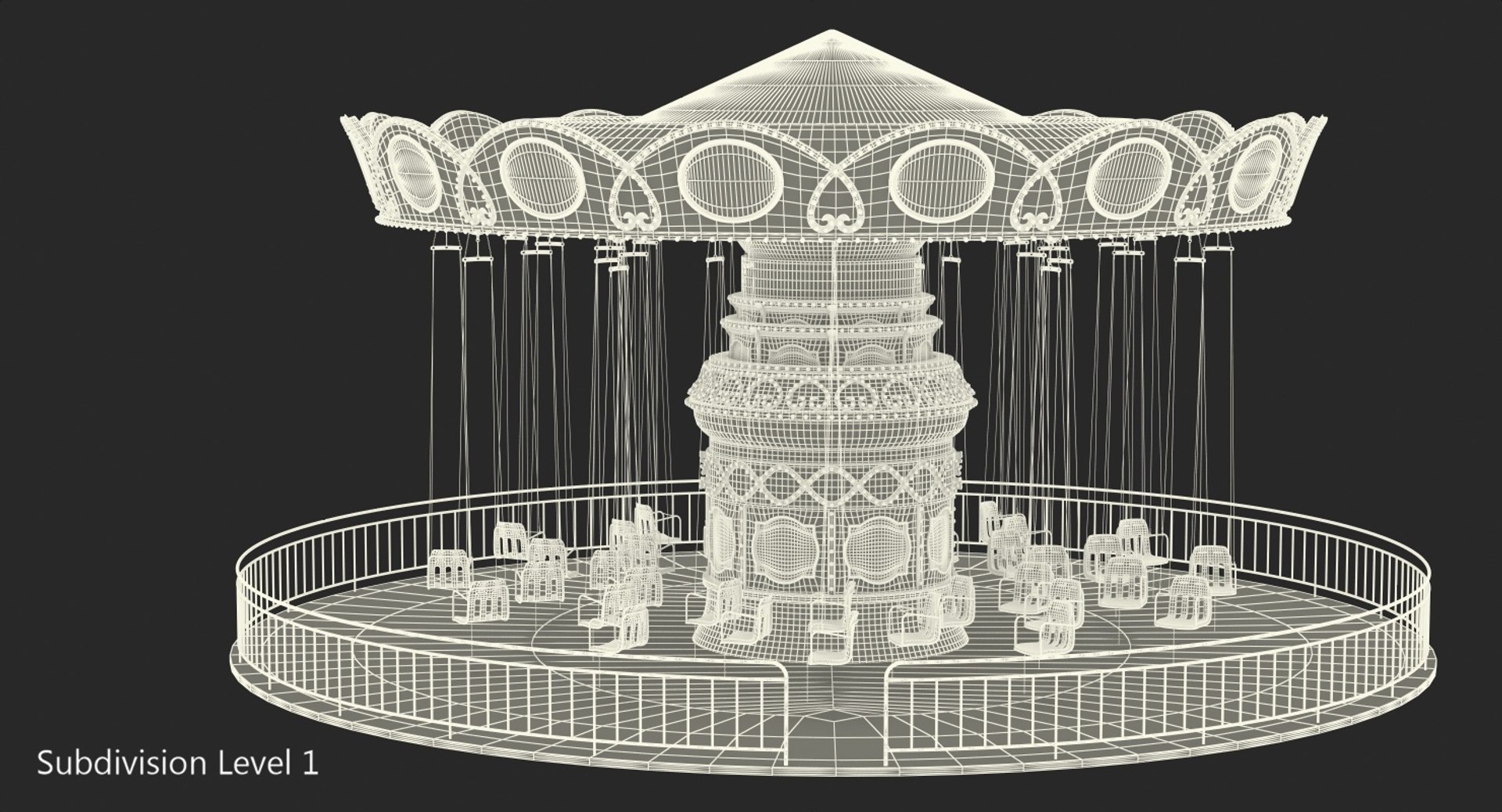 3D model swing ride - TurboSquid 1441066