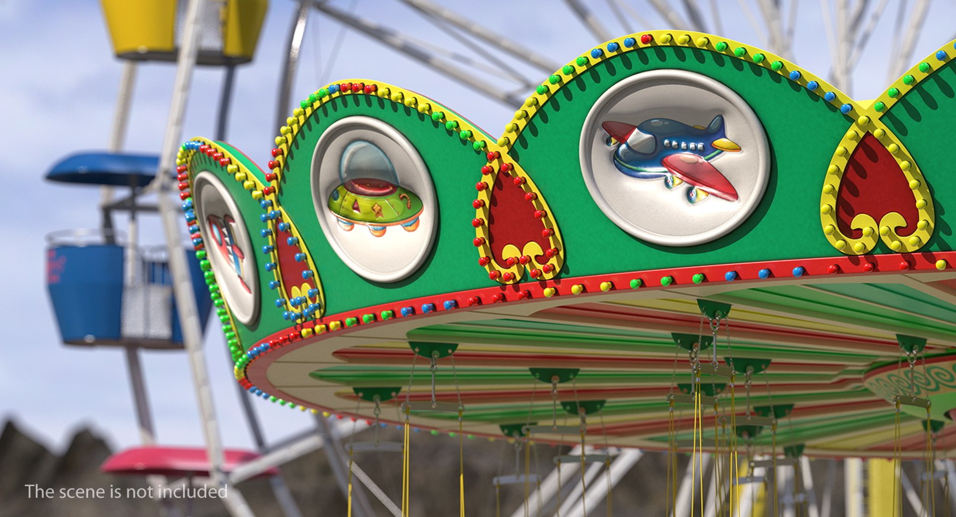 3D Model Swing Ride - TurboSquid 1441066