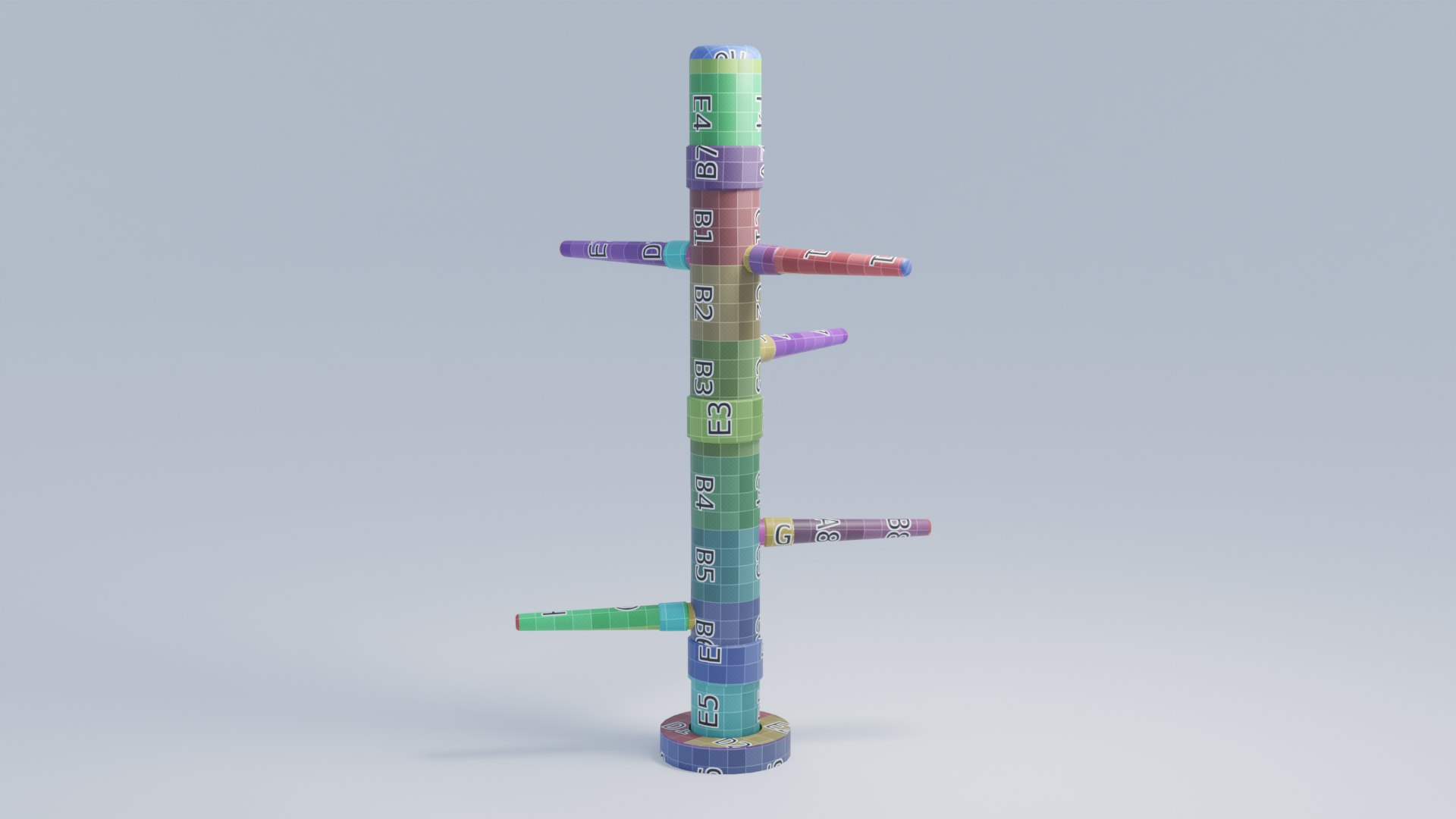 Training Dummy 4K And 2K 3D Model - TurboSquid 2027701