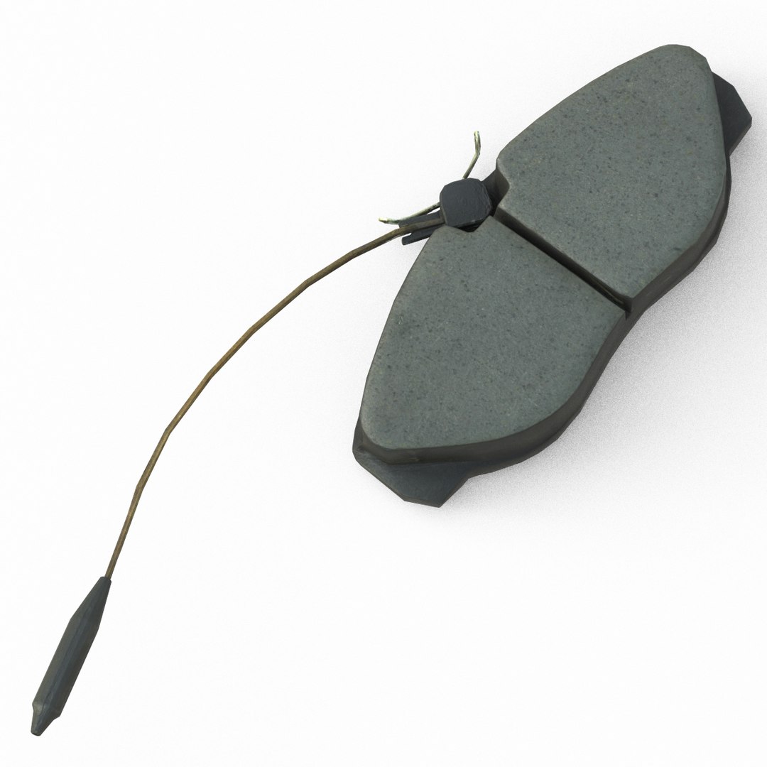 Brake pads 3D model - TurboSquid 1258356