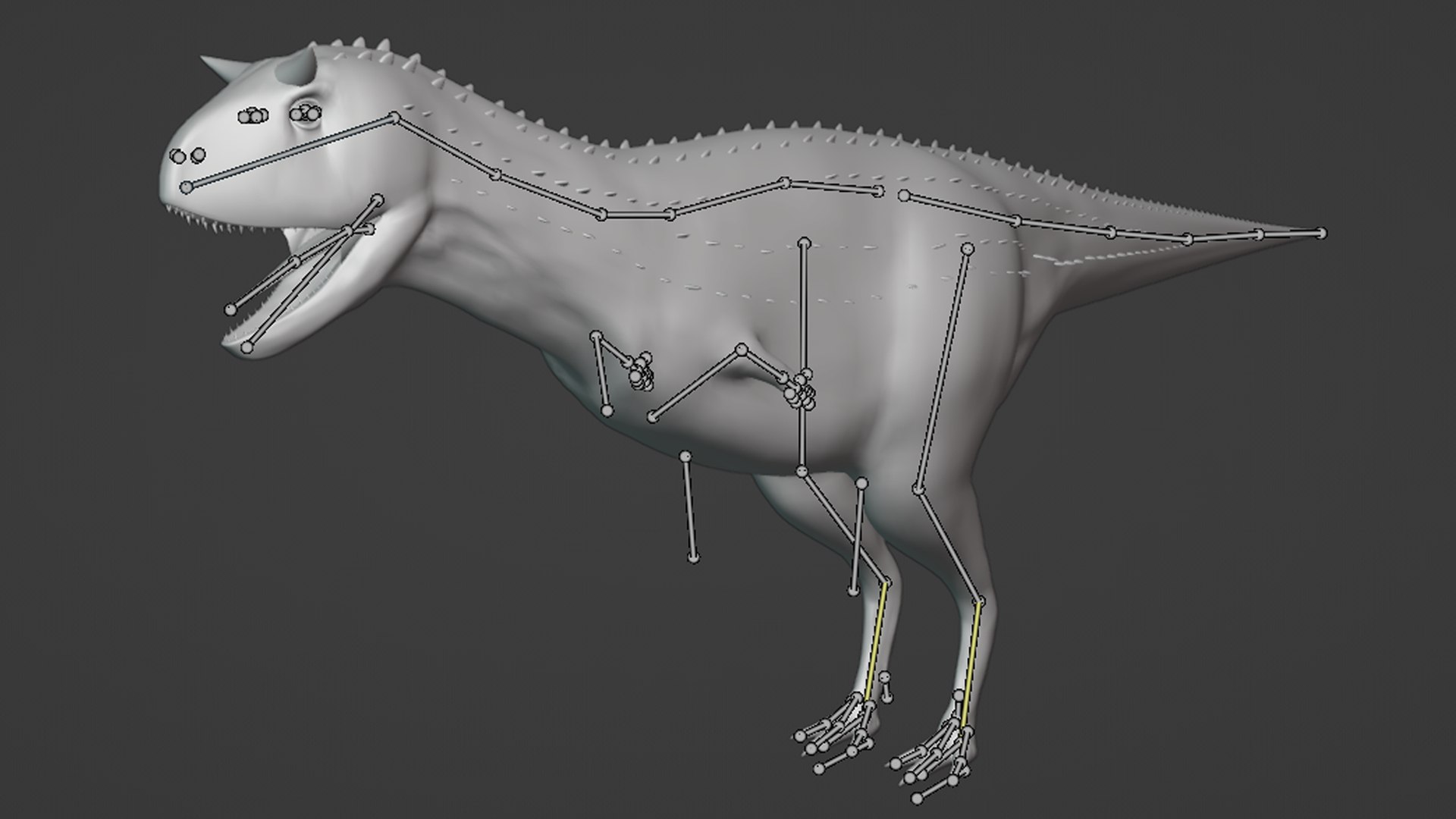 Carnotaurus Sastrei 3D Model - TurboSquid 1569231