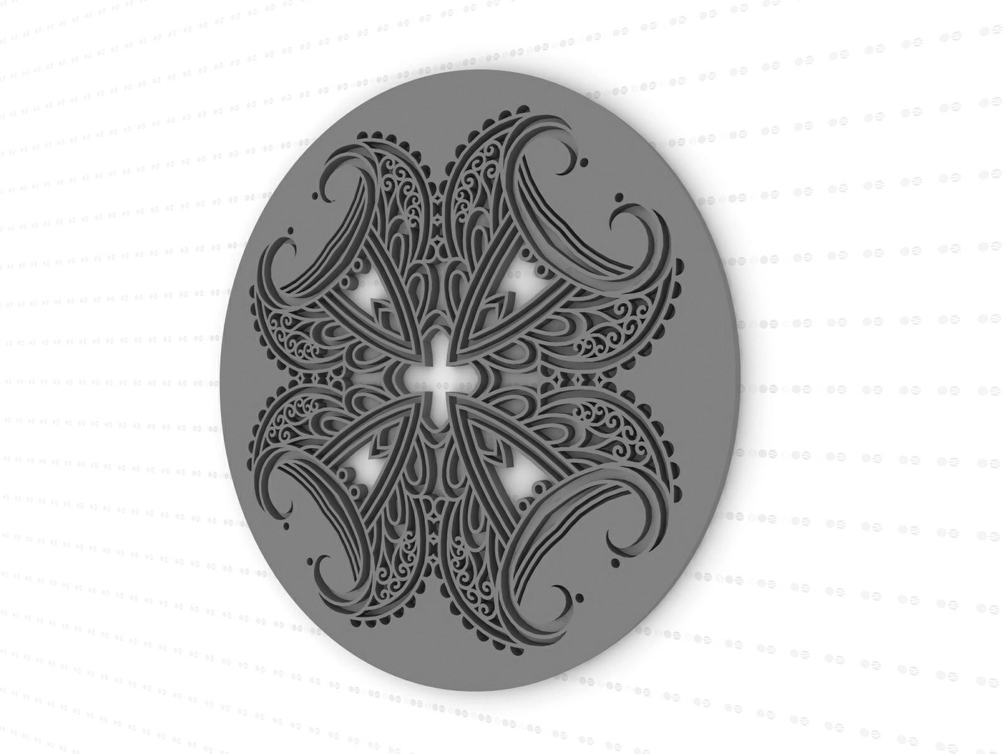Mandala Cnc Model - TurboSquid 1453870
