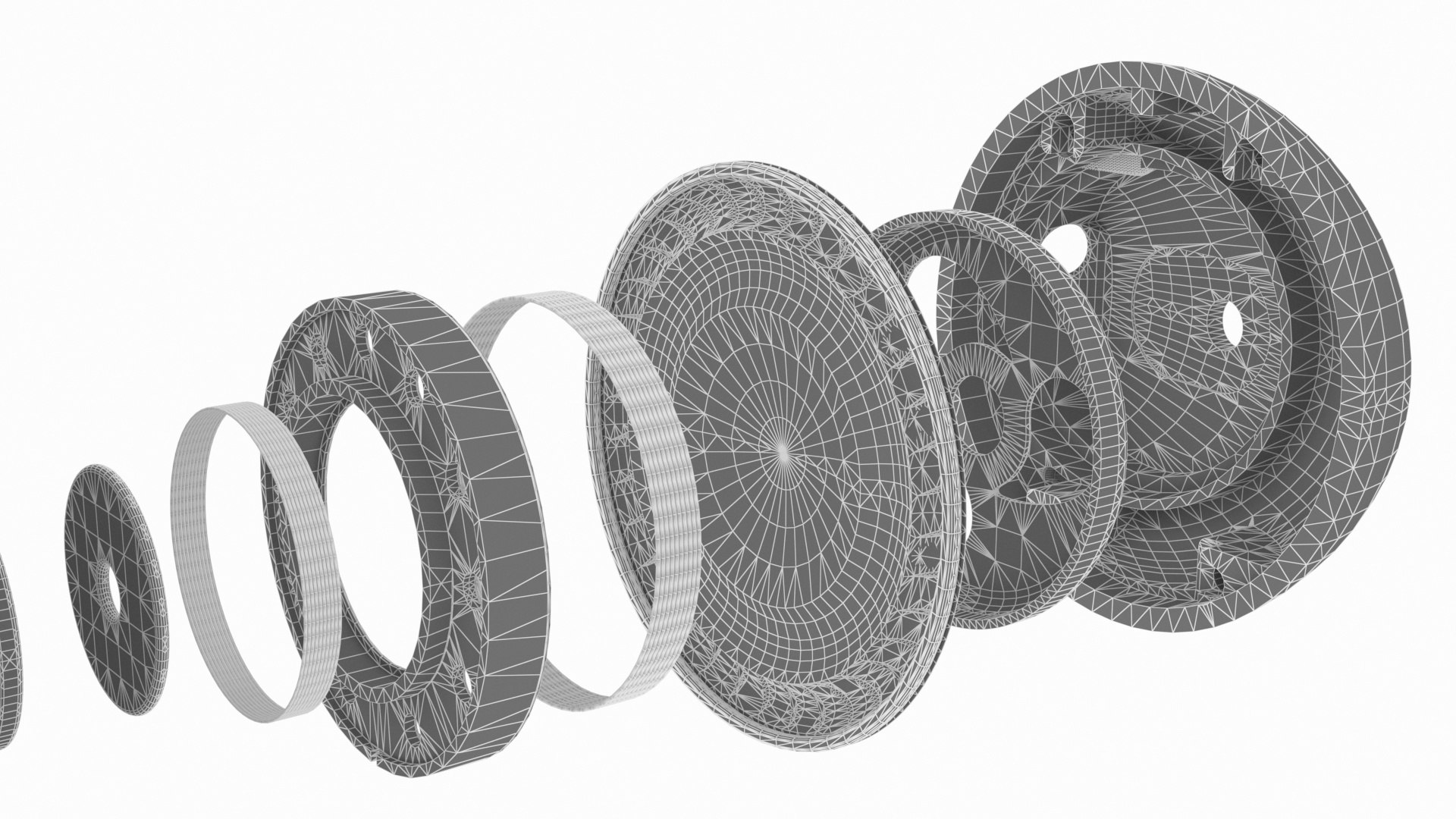 Headset Structure 2 3D - TurboSquid 2397834