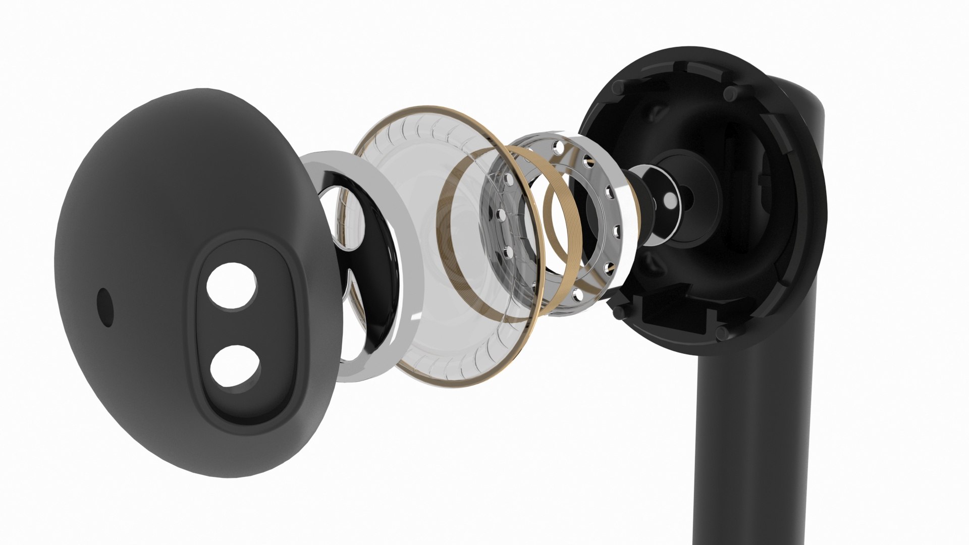 Headset Structure 2 3D - TurboSquid 2397834