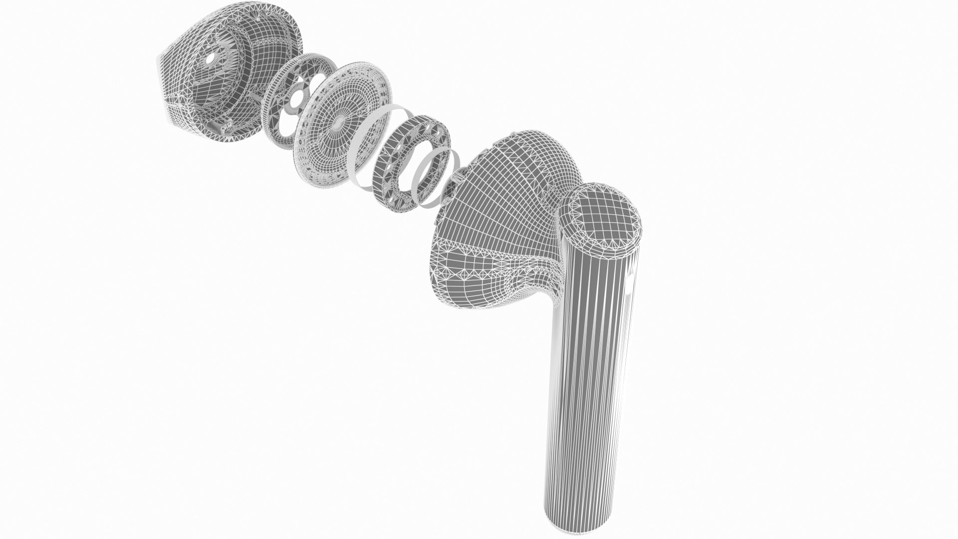 Headset Structure 2 3D - TurboSquid 2397834