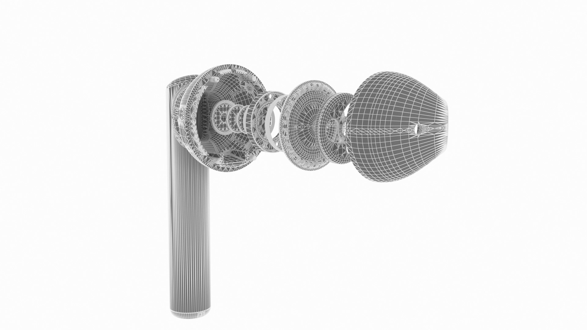 Headset Structure 2 3D - TurboSquid 2397834
