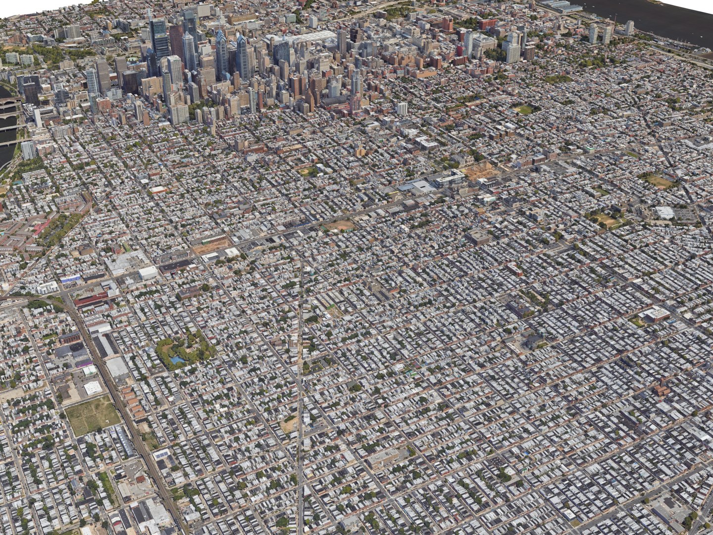 3D Philadelphia Downtown - TurboSquid 2146832