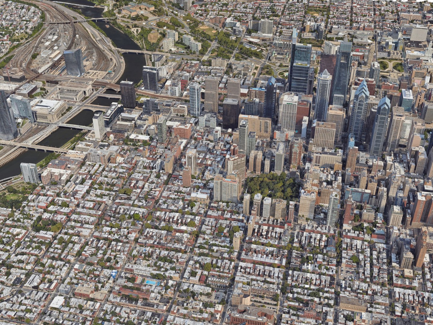 3D Philadelphia Downtown - TurboSquid 2146832