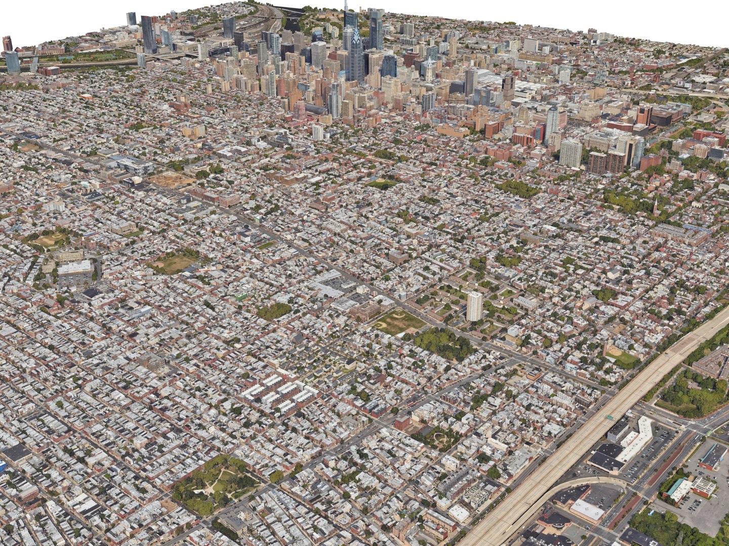3D Philadelphia Downtown - TurboSquid 2146832