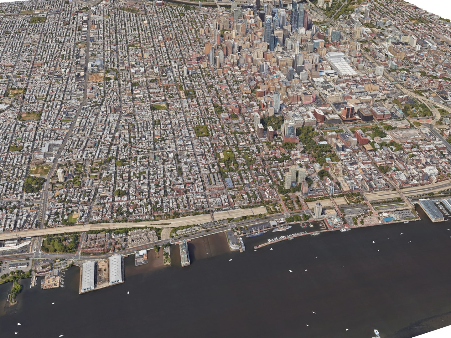3D Philadelphia Downtown - TurboSquid 2146832